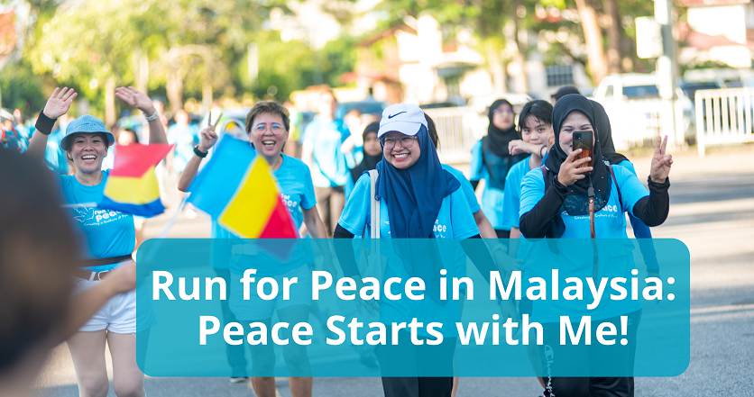 Run for Peace in Malaysia: Peace Starts with Me! | Soka Gakkai (global)