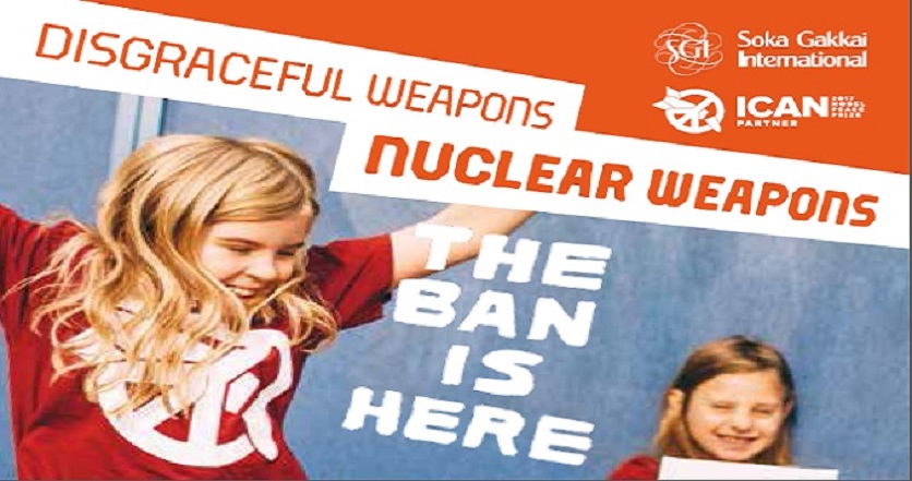 Promoting the Nuclear Ban Treaty (TPNW) | Soka Gakkai (global)
